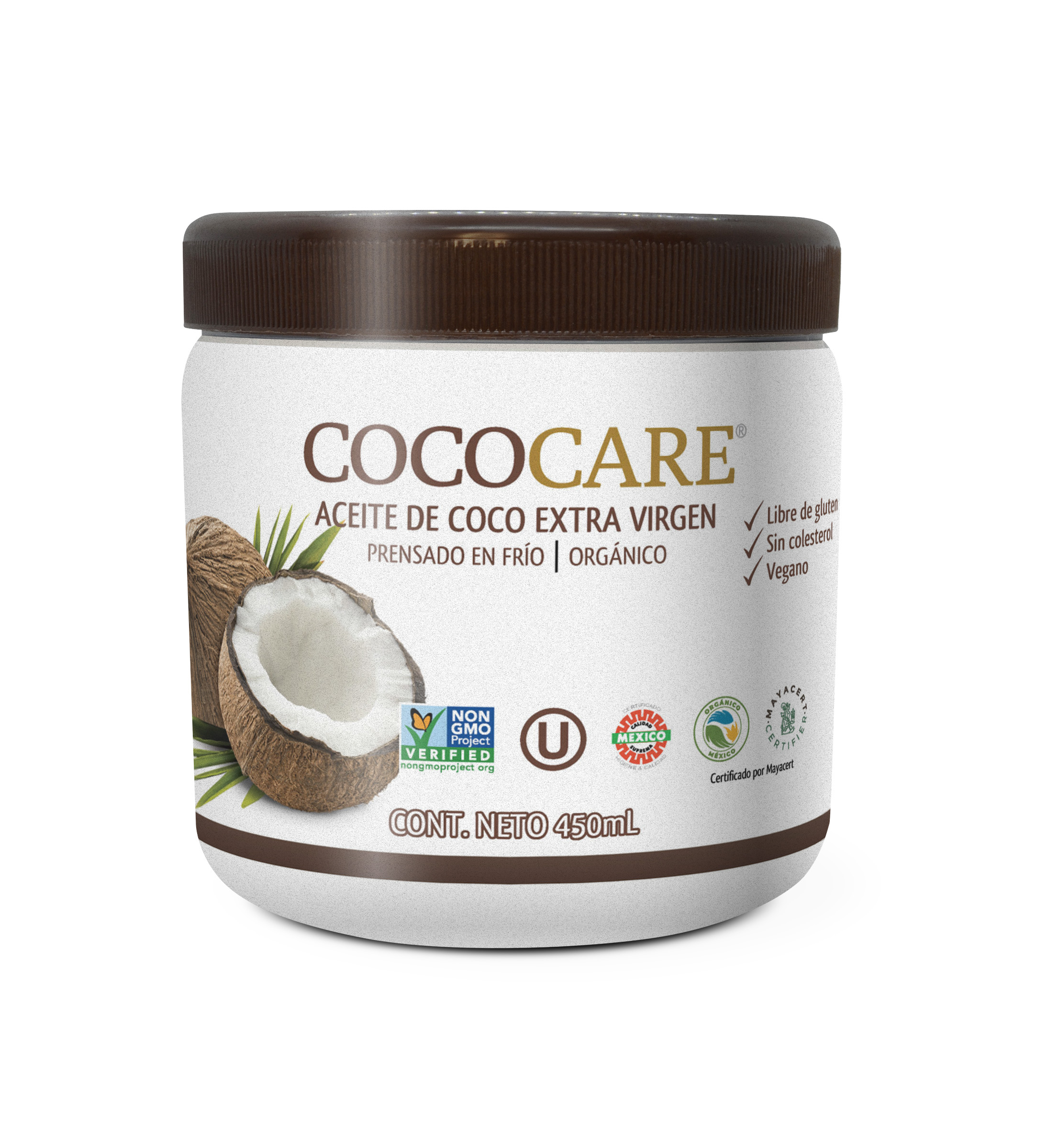 Aceite de Coco Orgánico Virgen - Productos | Oloelab